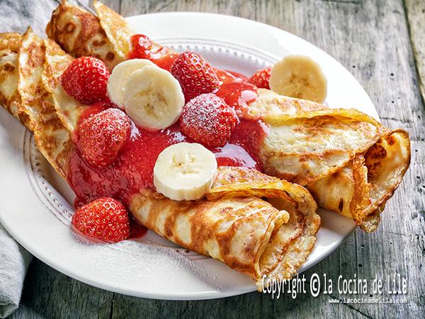 Masa de crepes - La Cocina de Lila