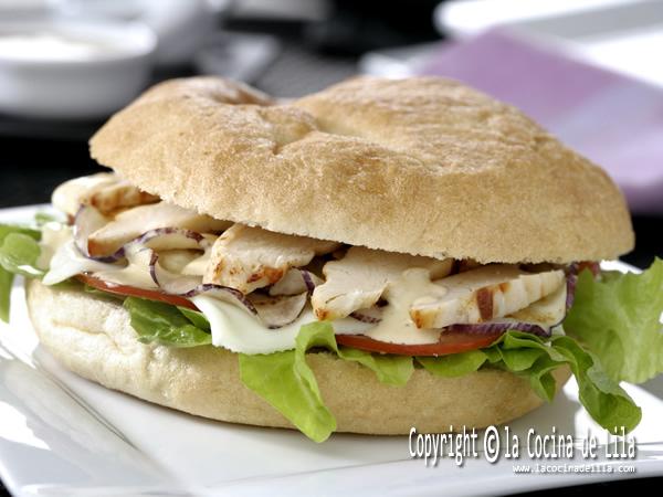 Tortas mexicanas de pollo - La Cocina de Lila