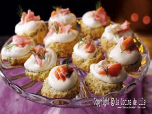 Canapés originales, las 15 mejores bases - La Cocina de Lila