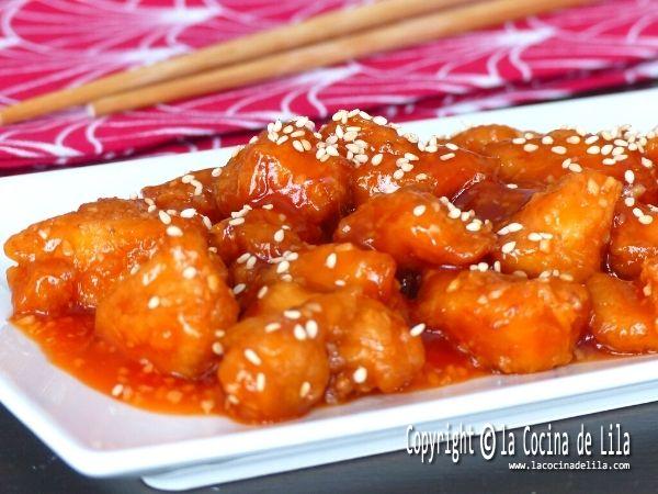 Pollo agridulce - La Cocina de Lila