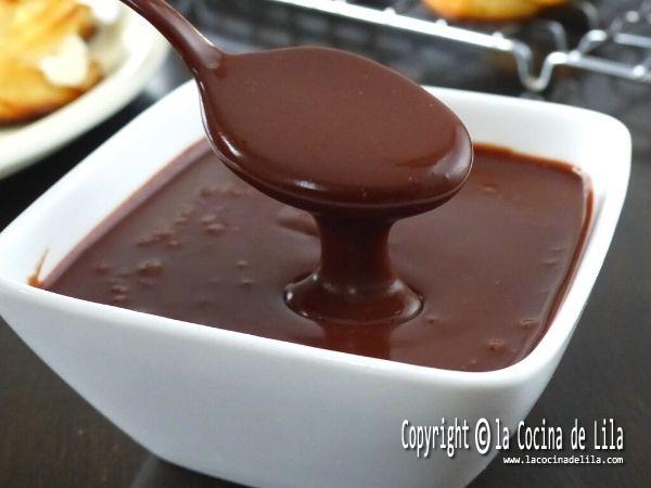 Salsa de chocolate - La Cocina de Lila