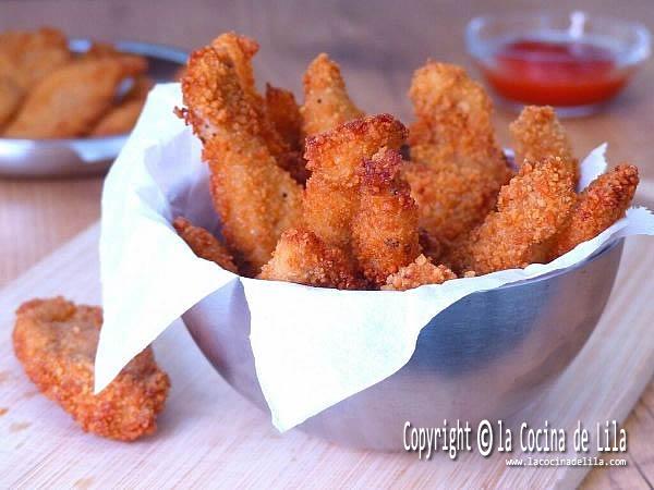 Fingers de pollo caseros: crujientes, fáciles y sabrosos