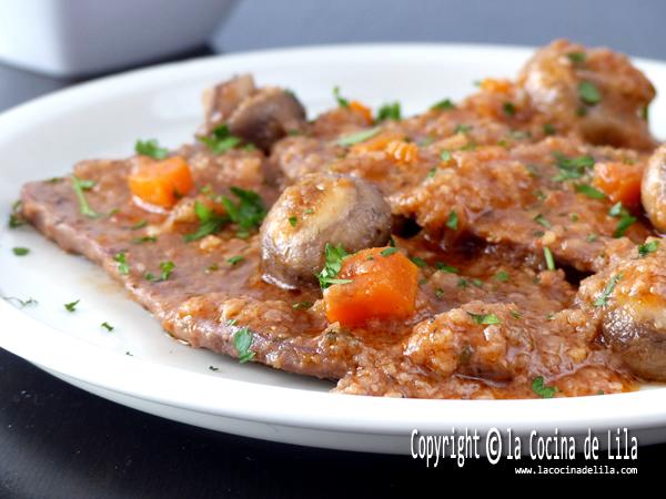 Fricandó de ternera: receta tradicional catalana