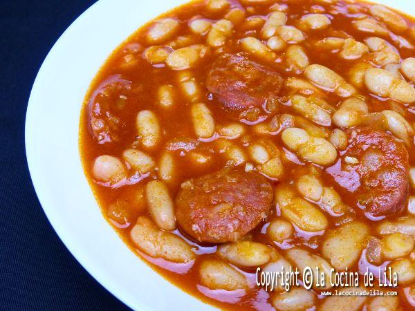 Alubias con chorizo: Receta exprés, en solo 20 minutos