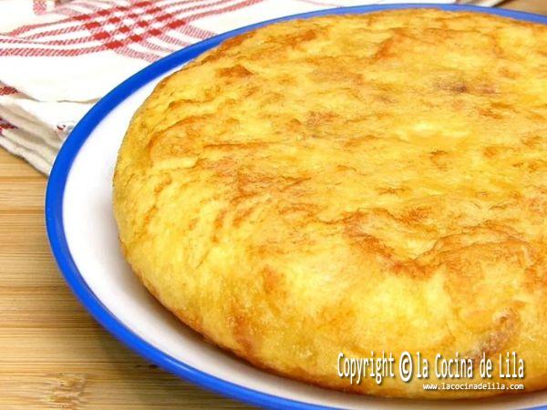 Tortilla española - La Cocina de Lila